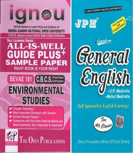 IGNOU BEVAE 181 Guide + JPH General English Book - PK Kapri & Co.