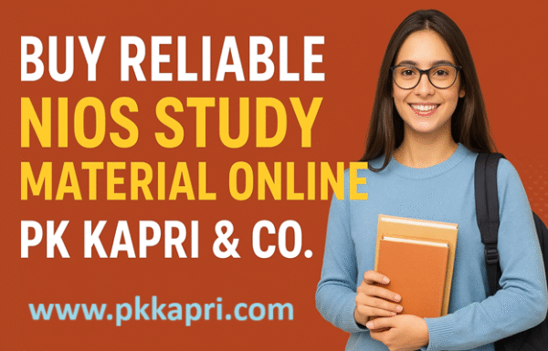 Where Can I Buy Reliable NIOS Study Material Online? - PK Kapri & Co.